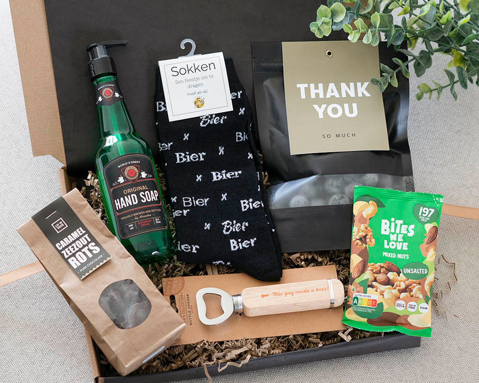Zelf cadeaupakket samenstellen | Cadeau per post
